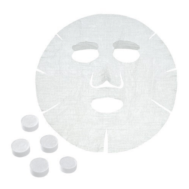 Masque de Coton Compressé (sheet-mask) - MA PLANETE BEAUTE